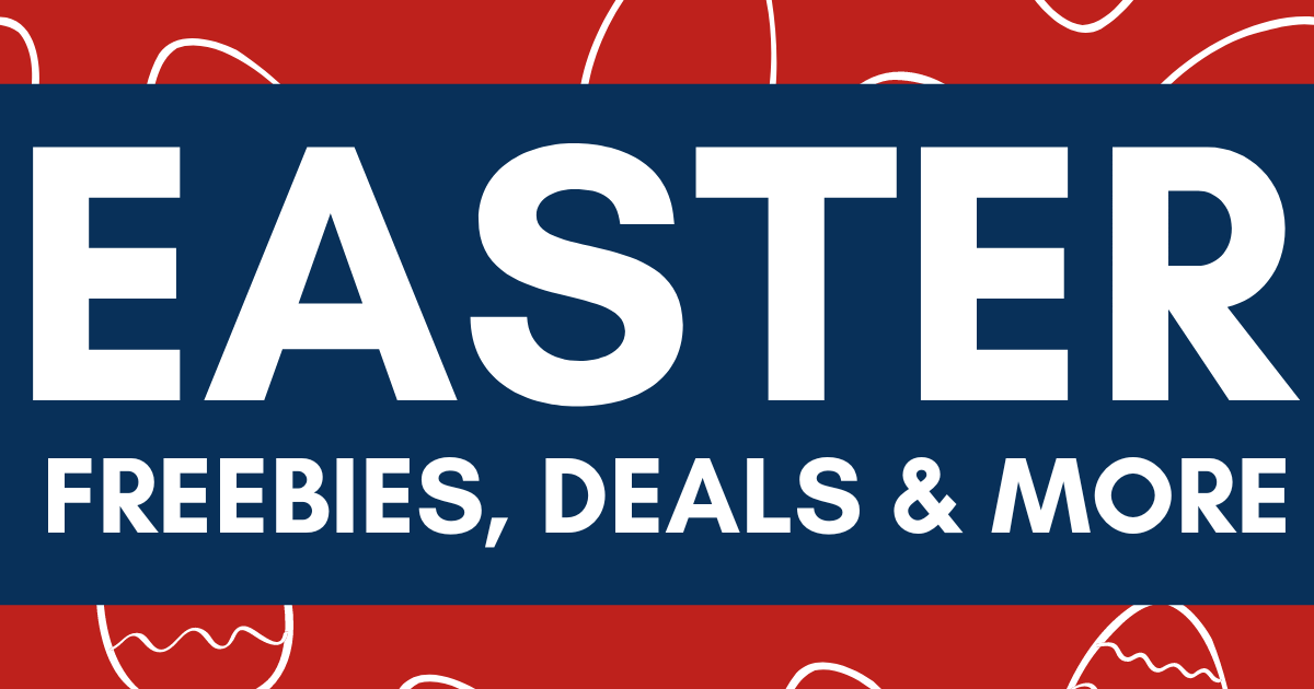 Easter Freebies & Deals on April 20th - The Freebie Guy® ️️️
