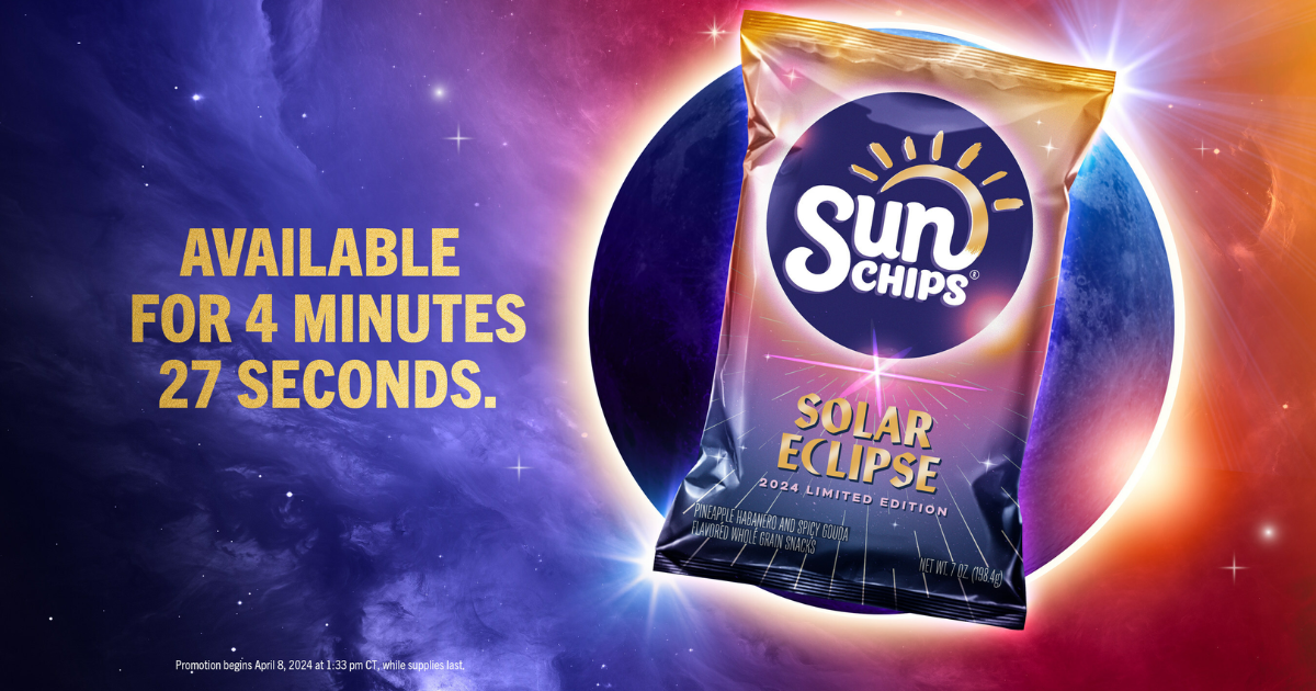 Free SunChips Solar Eclipse Swag Kit on April 8th - The Freebie Guy® ️️️