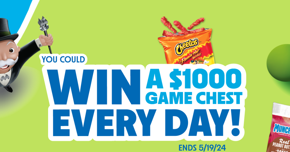 Frito-Lay Play Together, Win Together Instant Win - The Freebie Guy®