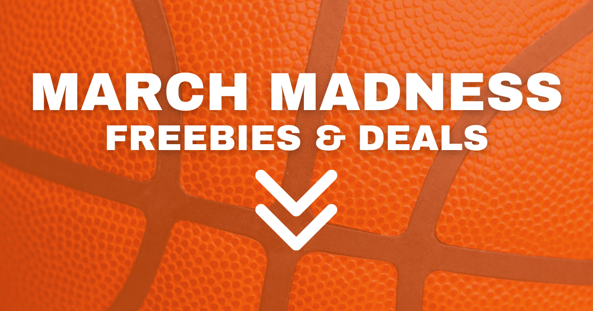 March Madness: Slam Dunk Freebies & Deals! - The Freebie Guy® ️️️
