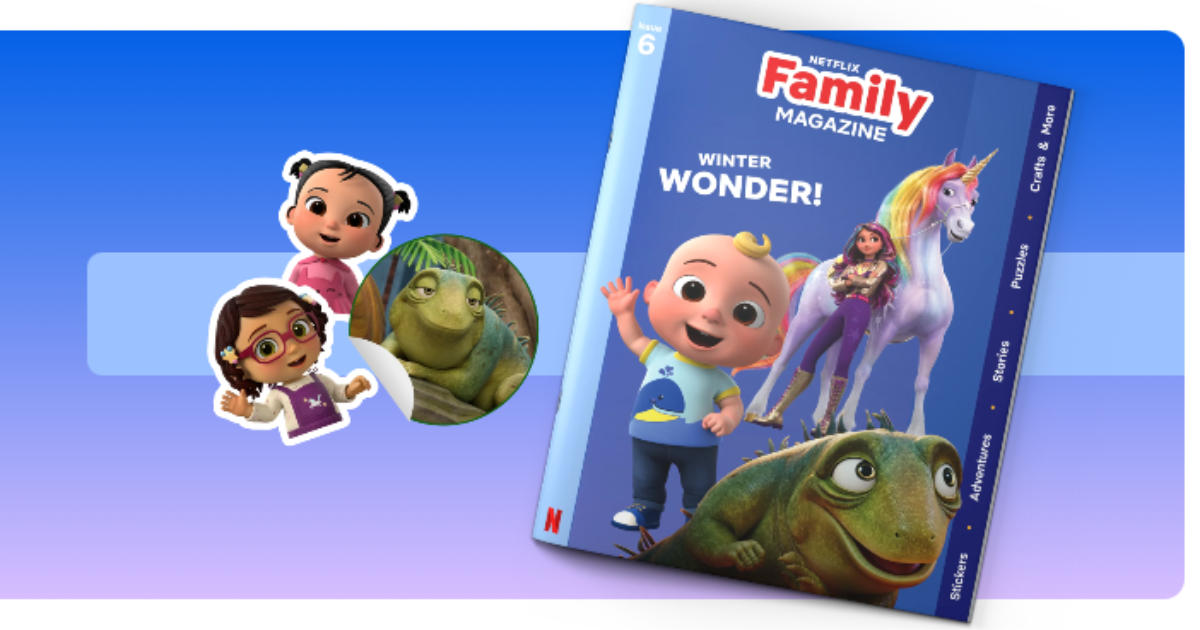 Free Netflix Jr. Pre-School Print Magazine - The Freebie Guy® ️️️