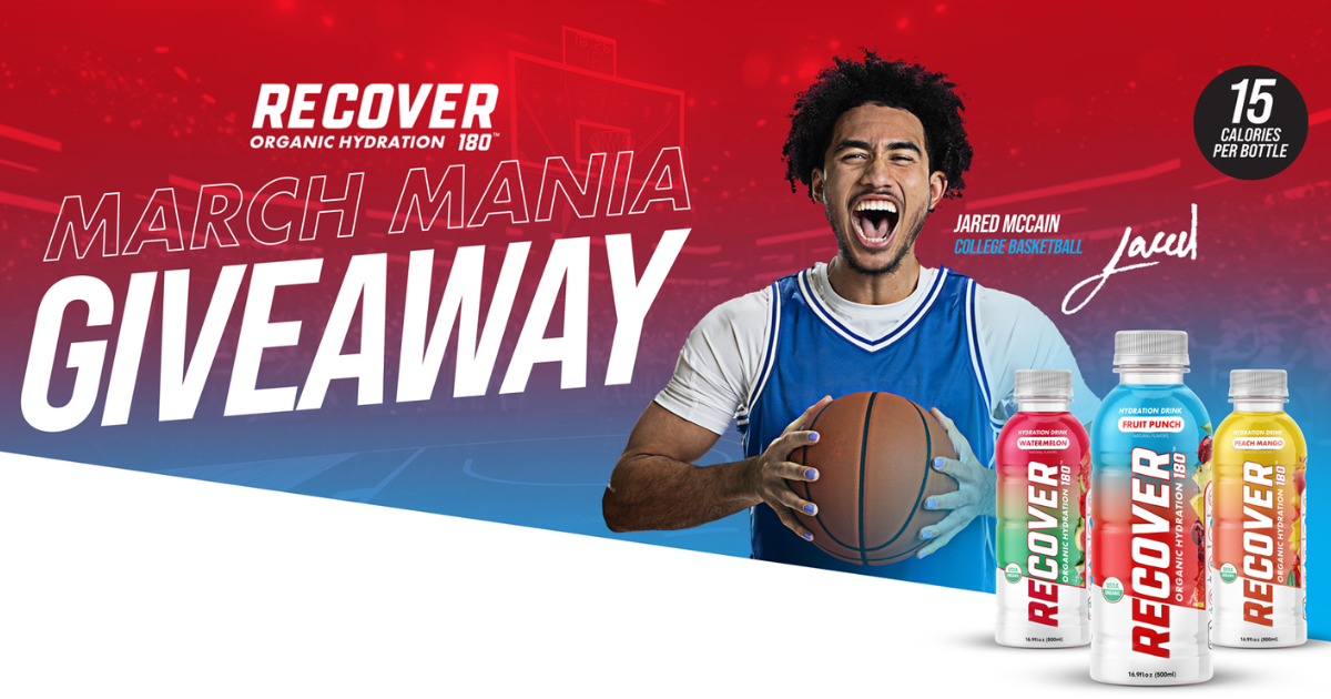 RECOVER 180 March Mania Sweepstakes - The Freebie Guy®