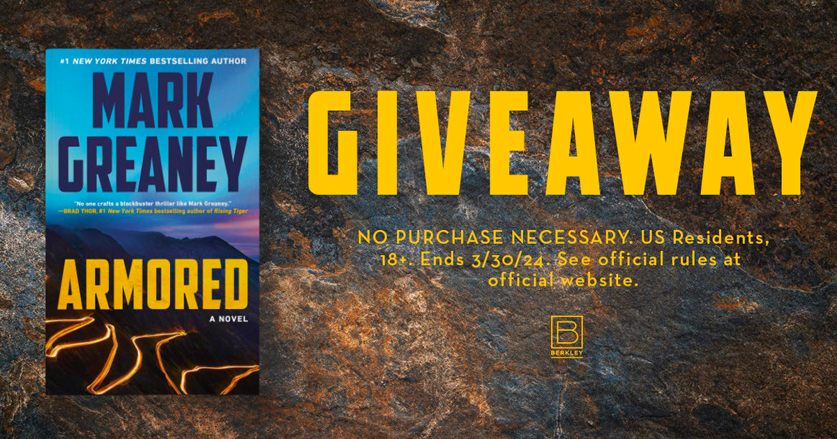 "Meet Josh Duffy" Mark Greaney March 2024 Sweepstakes - The Freebie Guy®