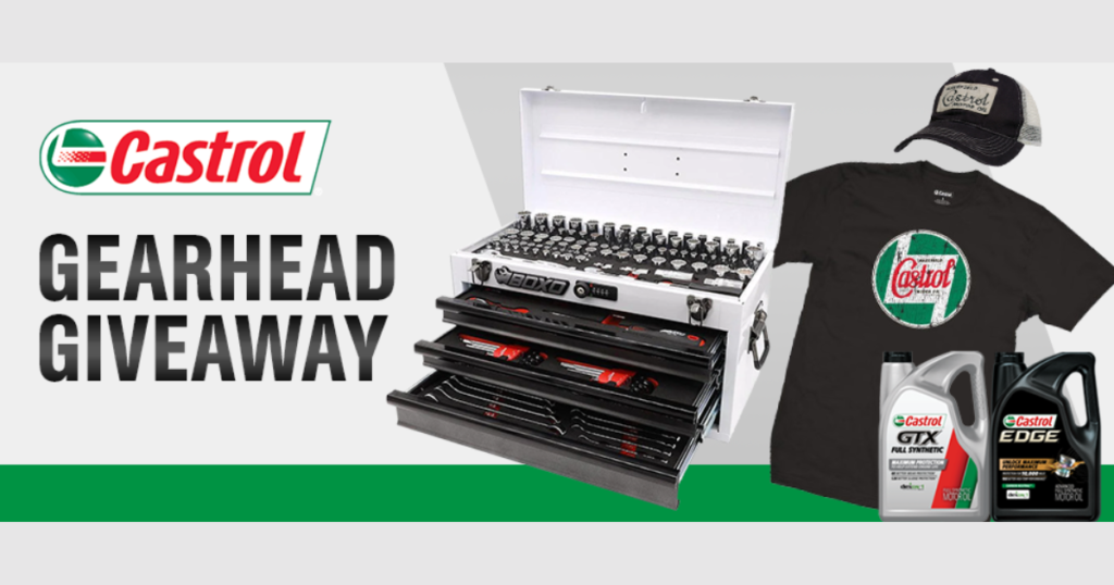 Castrol Gearhead Tool Set Giveaway - The Freebie Guy®