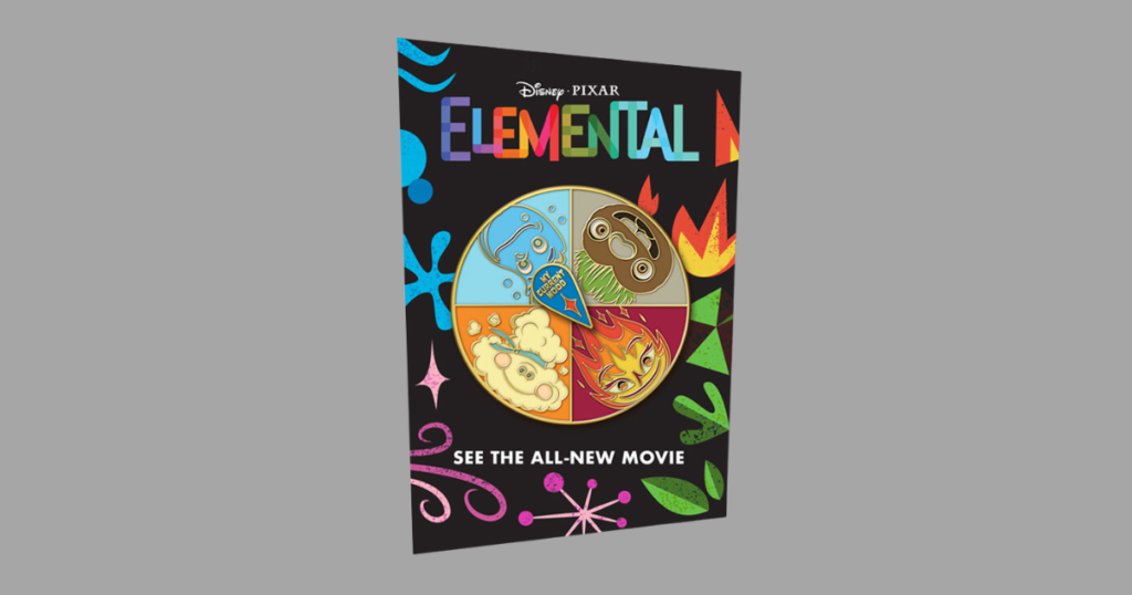 Free Disney & Pixar Elemental Enamel Spinner Pin for Disney+ Members ...