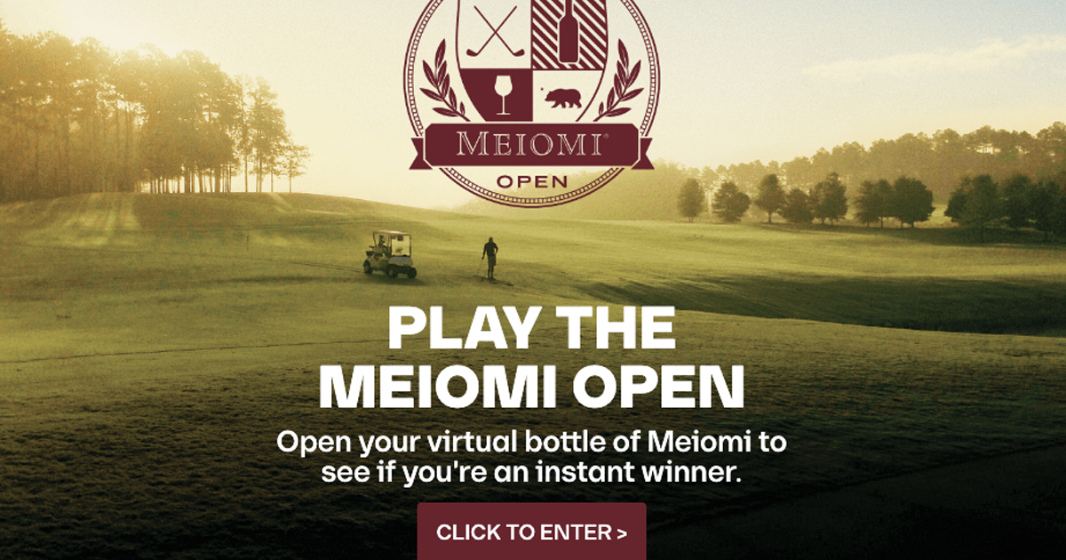 The Meiomi Open 2024 Sweepstakes and Instant Win Game - The Freebie Guy®
