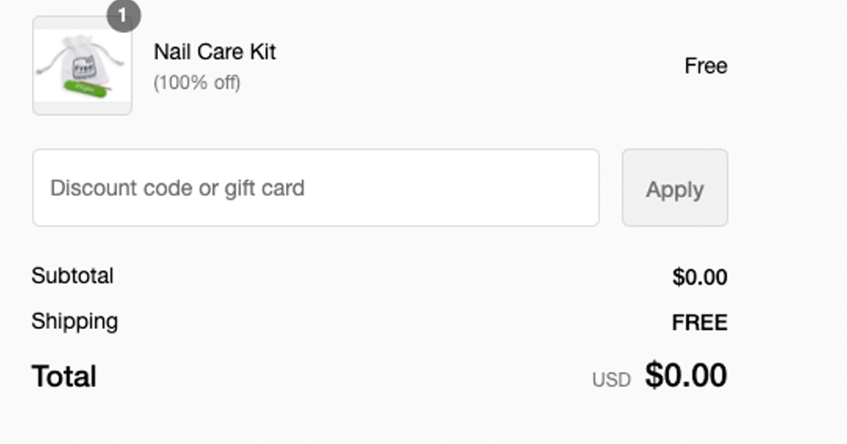 Free 10+ Free Nail Care Kit - The Freebie Guy® ️️️