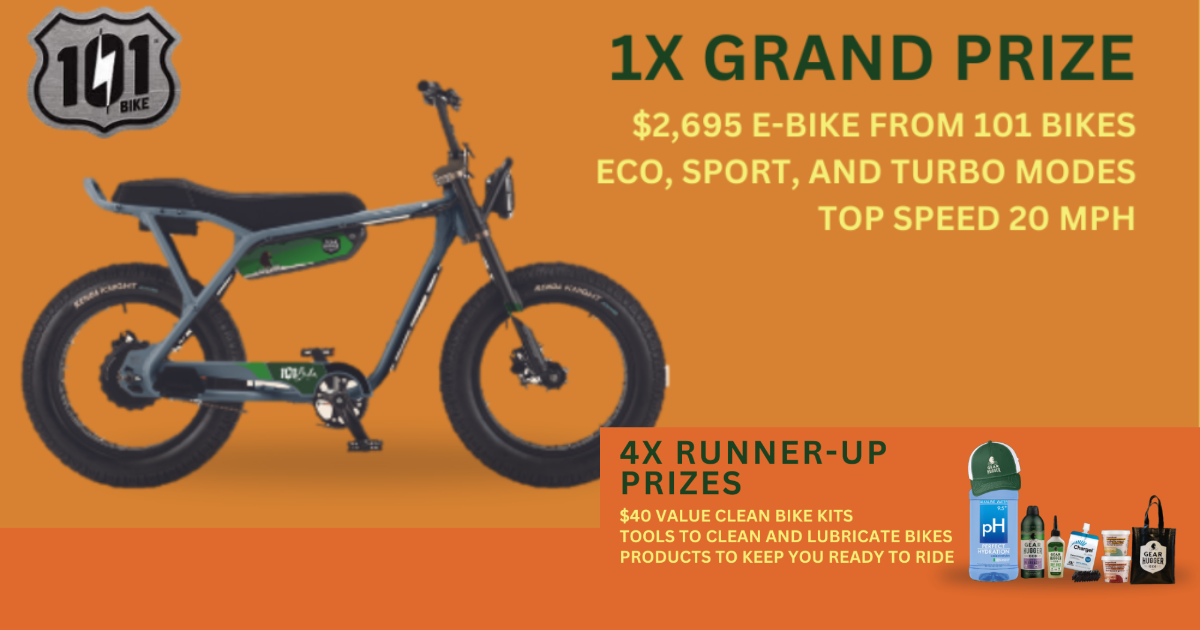 Gear-Hugger Bike Giveaway - The Freebie Guy®