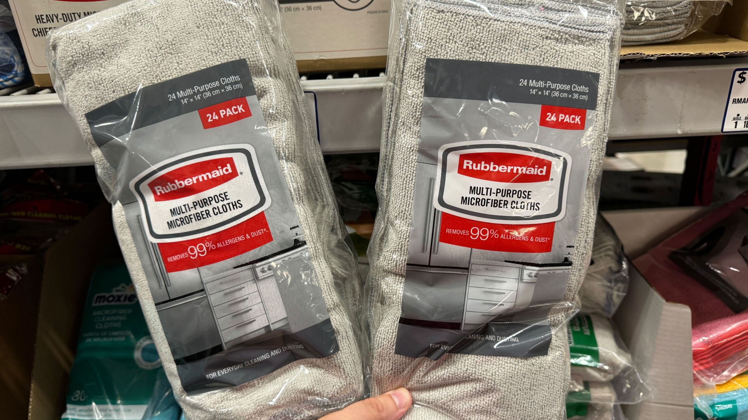Rubbermaid Multi-Purpose Microfiber Cloths 24-Pack Only $5 at Lowe's ...