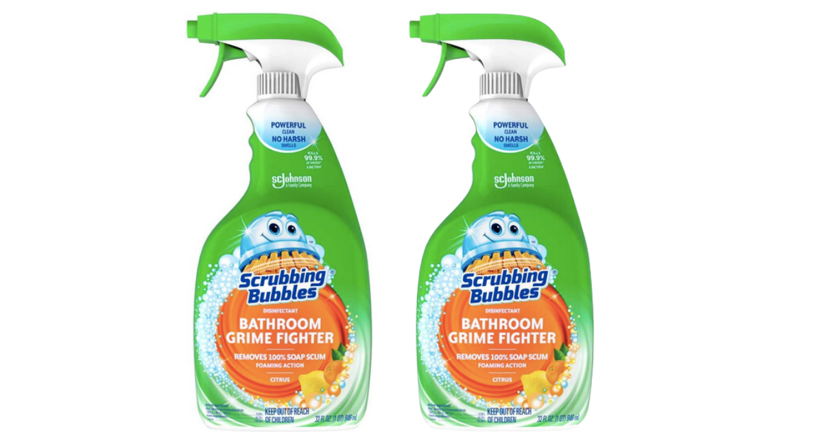 Scrubbing Bubbles Bathroom Cleaner: 2-Pack, Just $5.XX at Amazon! - The Freebie Guy® ️️️
