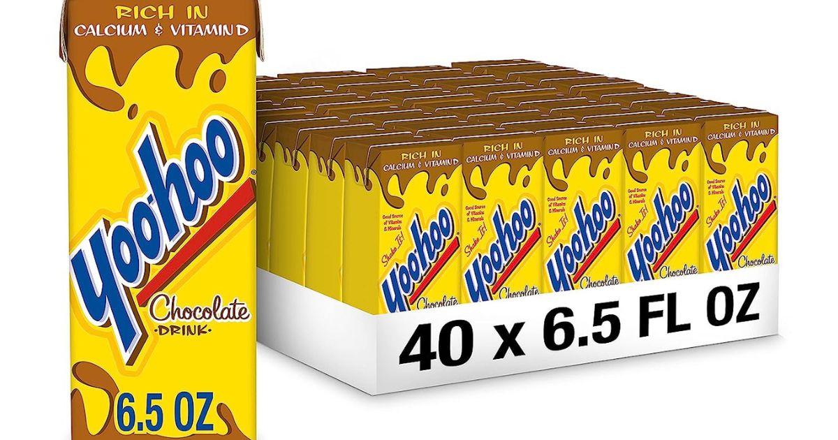 Yoo-hoo Chocolate Drinks 40-Pack Only $10.xx on Amazon - The Freebie Guy® ️️️