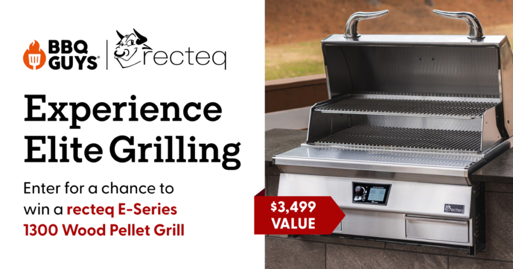BBQ Guys x Recteq Wood Pellet Grill Giveaway - The Freebie Guy®