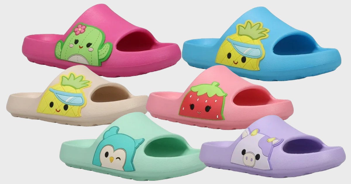 Squishmallow Kids and Women's Slides Only $15 at Walmart (Mother's Day ...