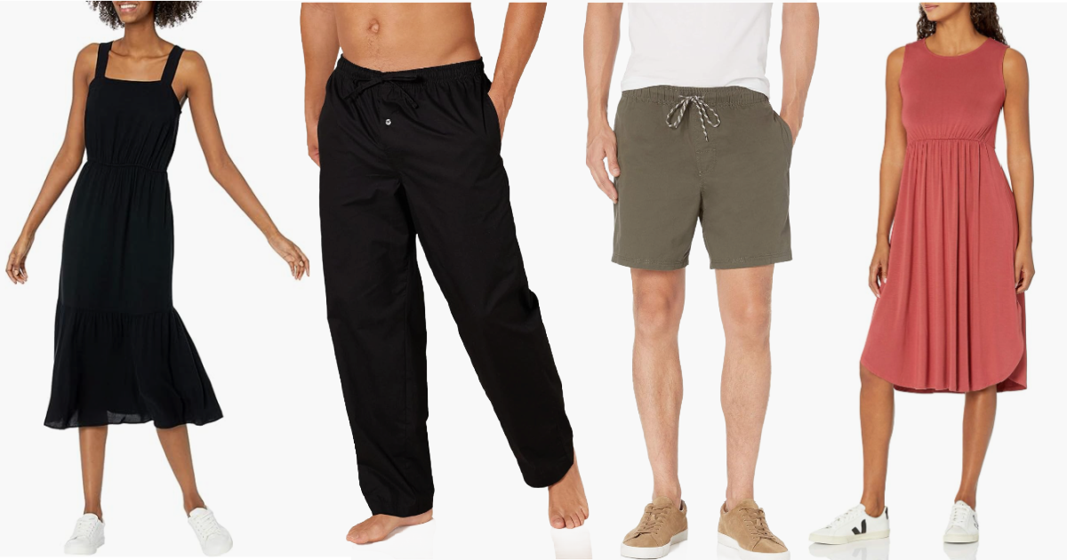 Up to 70% Off Amazon Essentials Apparel For The Whole Family - Clothes ...