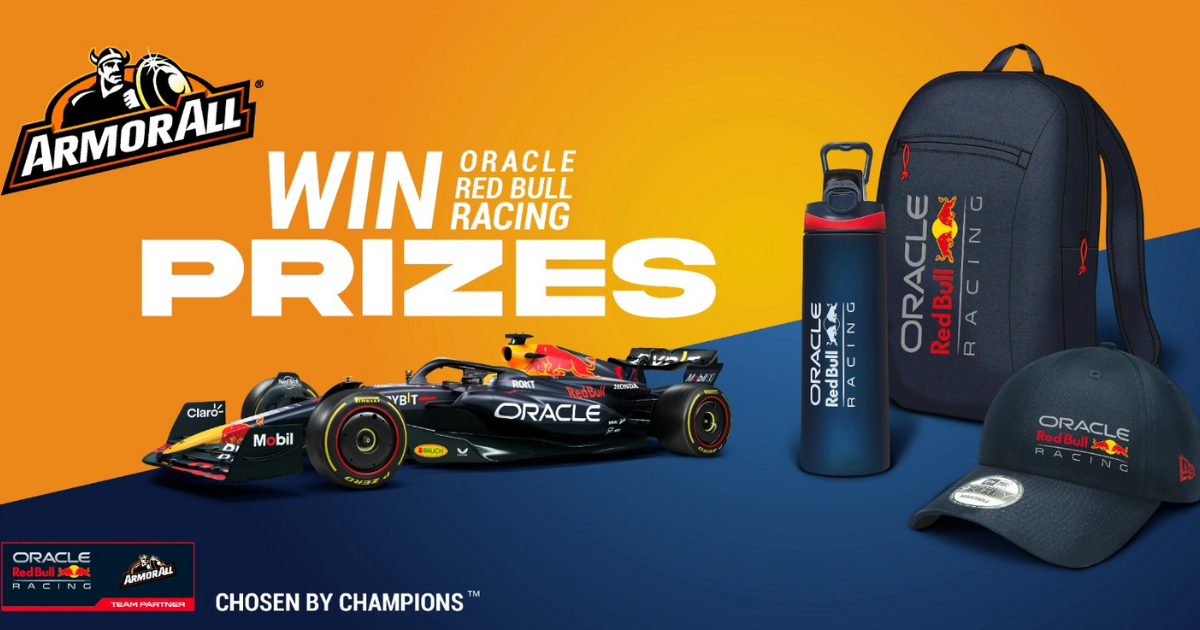 Armor All x Red Bull Racing Race Day Gear Sweepstakes - The Freebie Guy®