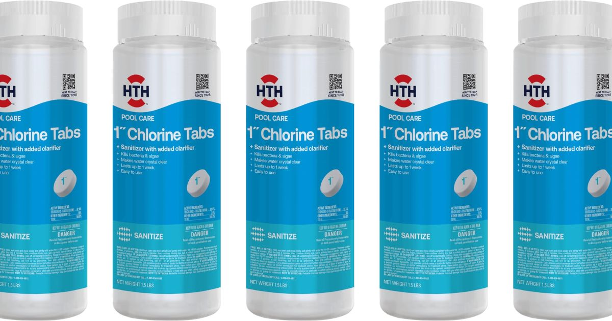 Swimming Pool Chlorine Tabs Only $15.81 on Amazon - The Freebie Guy® ️️️