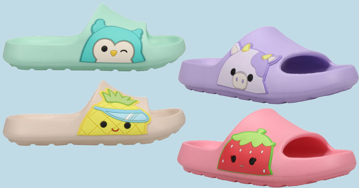 Kids Squishmallow Slides Only $3.49 (Reg. $15) - BEST PRICE! - The ...