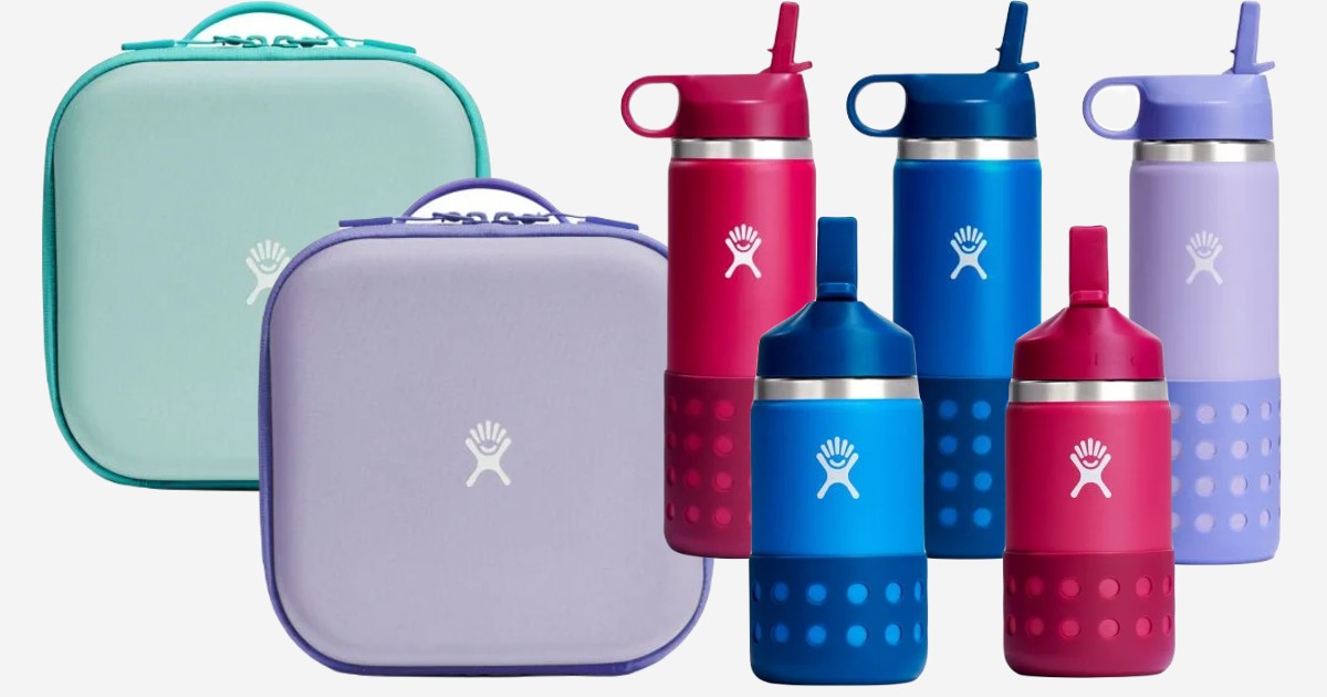50% Off Hydro Flask Kids Wide Mouth Bottles & Insulated Lunch Boxes ...