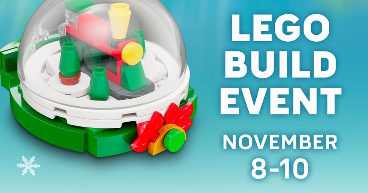 Free LEGO Holiday Train Snow Globe Build Event at Barnes and Noble ...