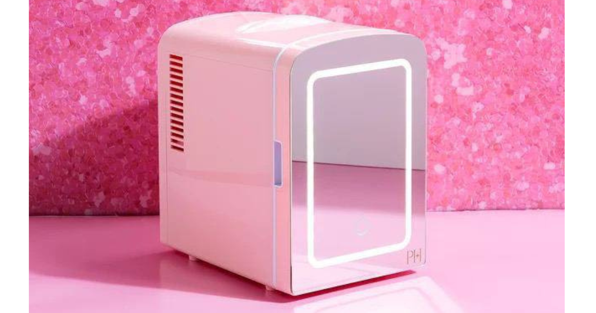 $18 All Pink Paris Hilton Mini Fridge (Reg.$59) - The Freebie Guy® ️️️
