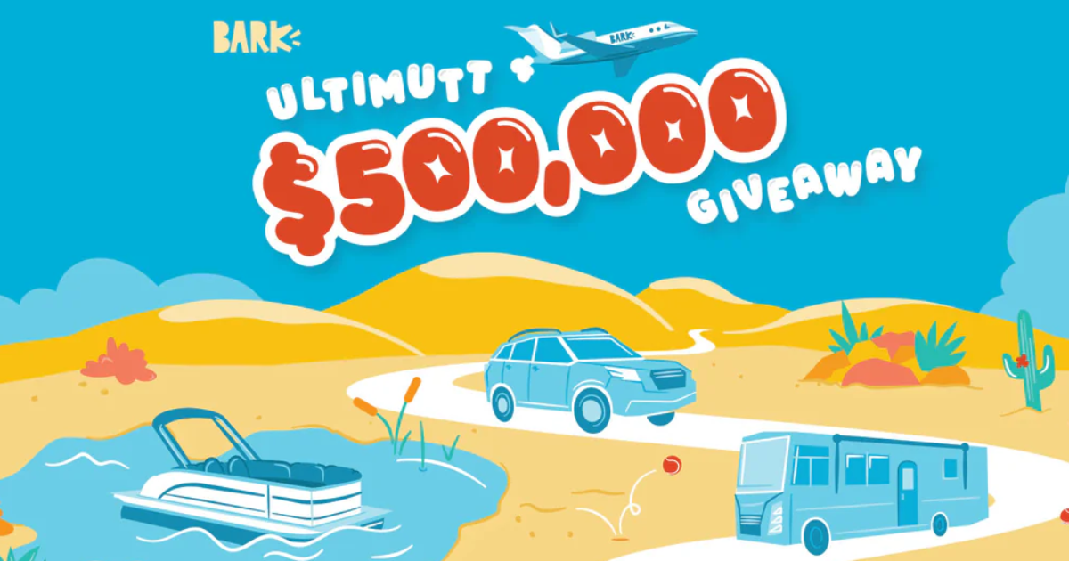 BARK ULTIMUTT $500,000 GIVEAWAY - The Freebie Guy®