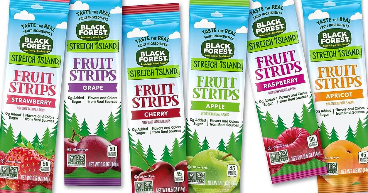Black Forest Fruit Strips Variety Pack 48-Count Only $13.xx Shipped on ...