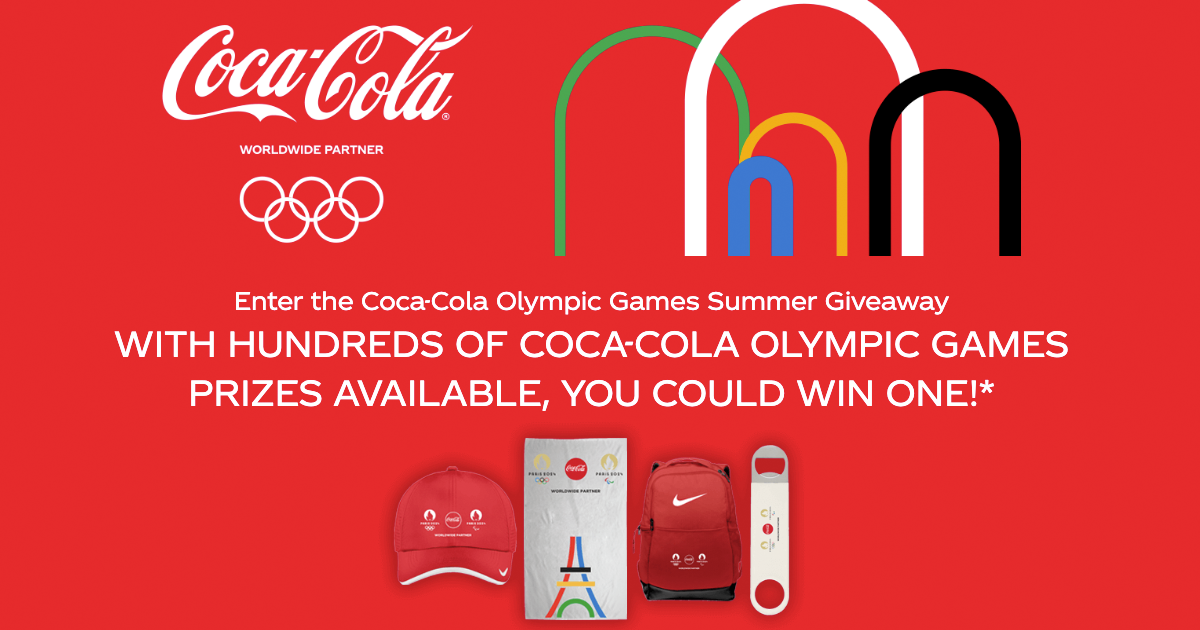 The 2024 Coca-Cola Olympic Games Summer Instant Win Game! 500 WILL WIN ...
