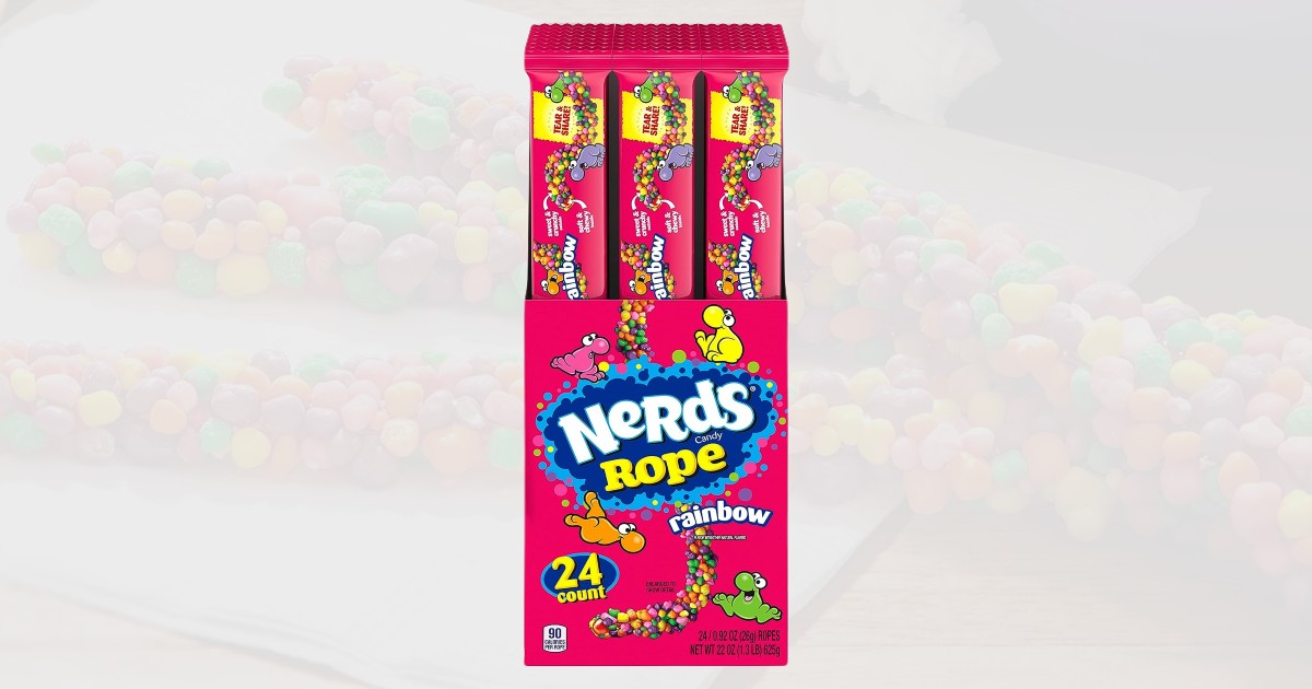 Nerds Rope Candy Pack of 24 Only $14.69 on Amazon (61¢ Each) - The ...