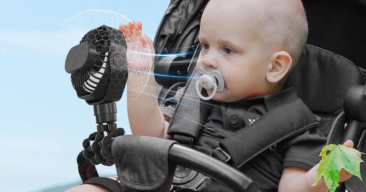 Highly-Rated Portable Stroller Fan Only $7 on Amazon (Reg. $13) - The ...