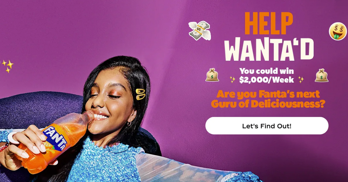 Apply to be the Guru of Deliciousness with Fanta! Get Paid $2,000 a ...