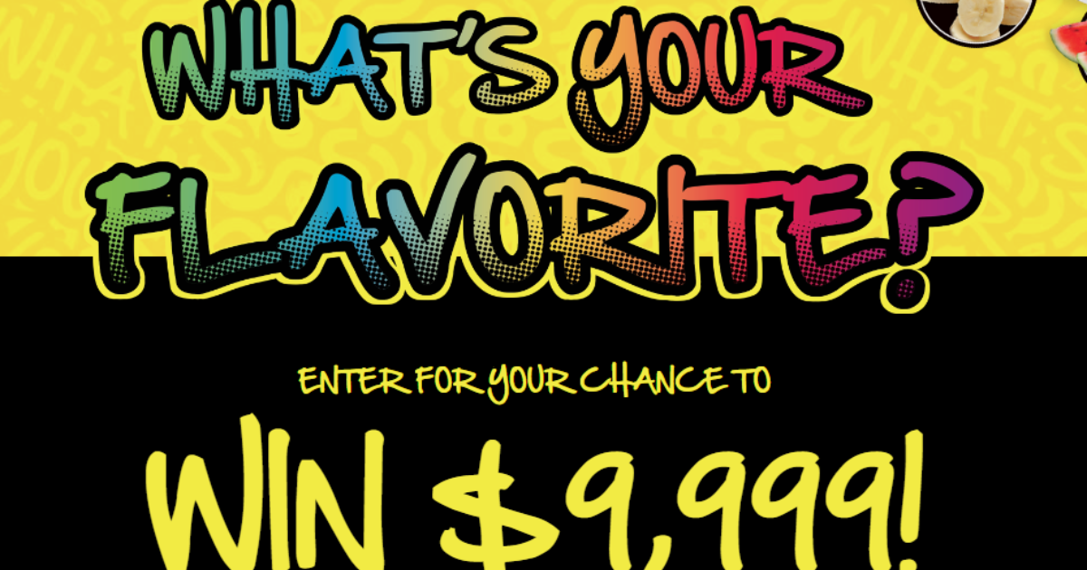 99 Brand Flavorite Summer Sweepstakes - The Freebie Guy®
