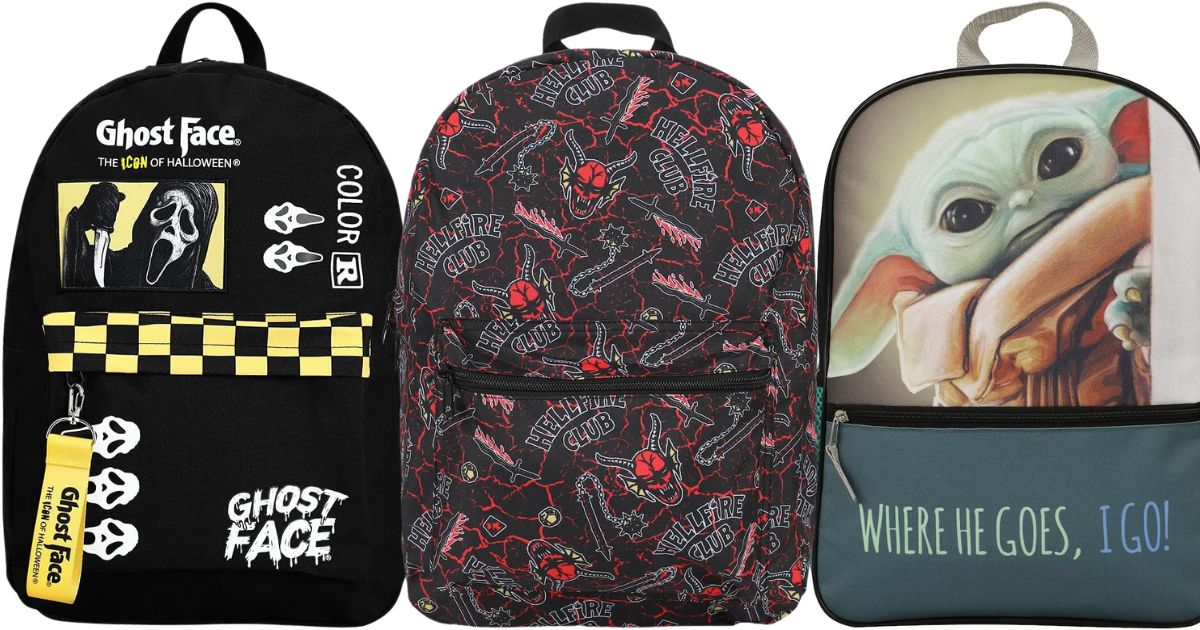 Bioworld Character Backpacks from $6 on Amazon (Reg. $31) - The Freebie ...