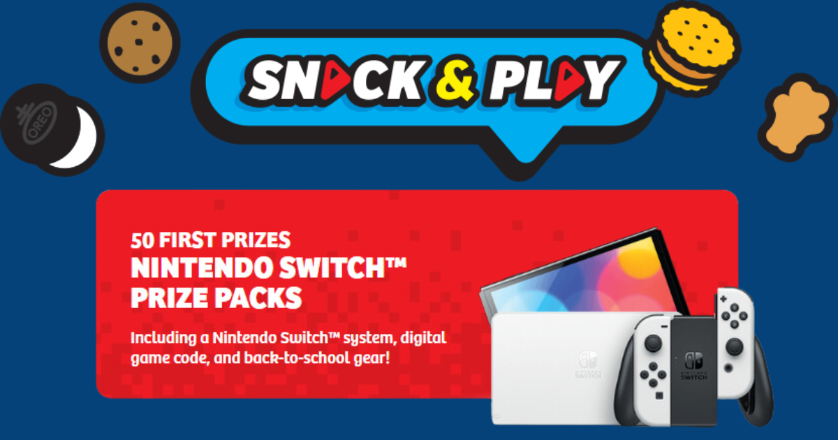 Nabisco Snack and Play Back to School Instant Win Game and Sweepstakes ...