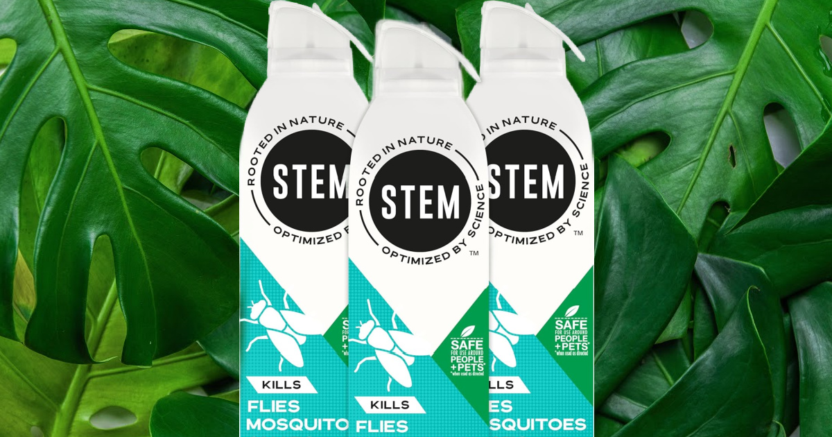 STEM Plant-Based Bug Spray 3-Pack as Low as $3.95 - The Freebie Guy® ️️️
