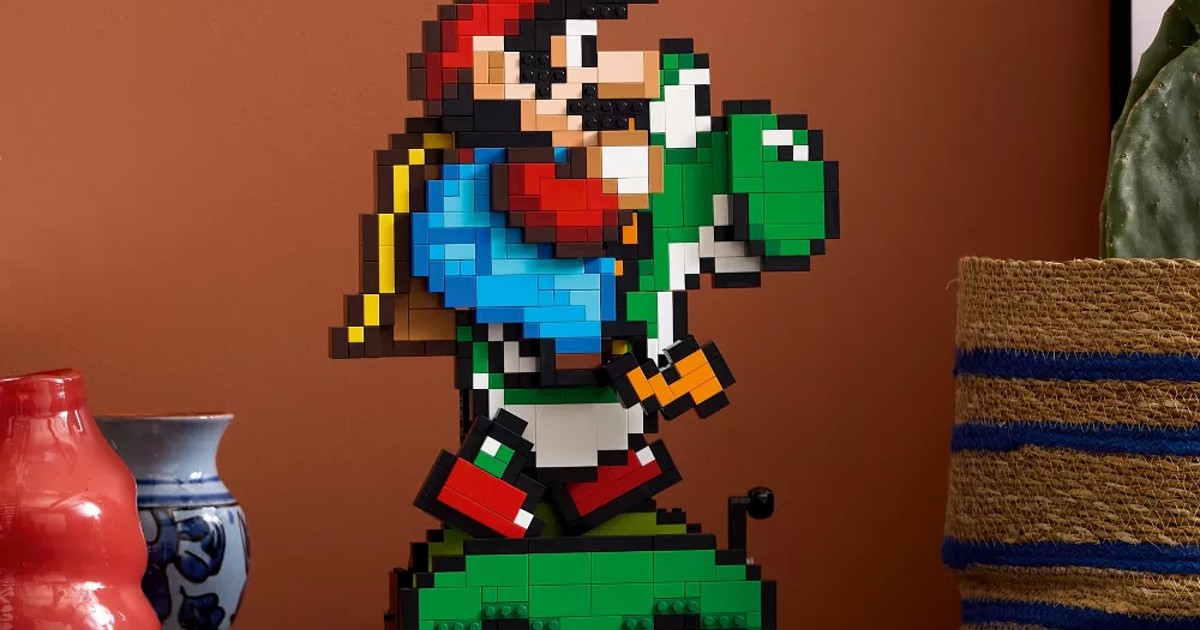 LEGO Super Mario World: Mario & Yoshi Nintendo Now Available (Already ...
