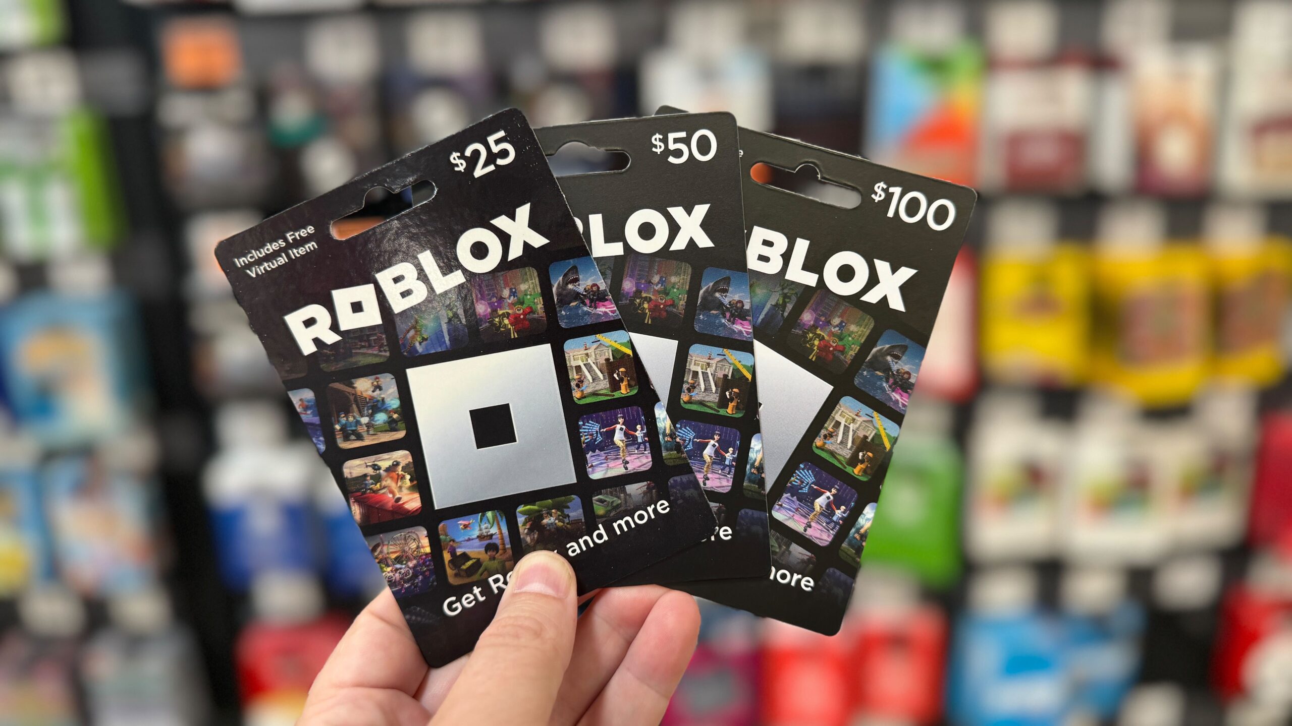$50 Roblox Gift Card Only $40 on Amazon - The Freebie Guy® ️️️