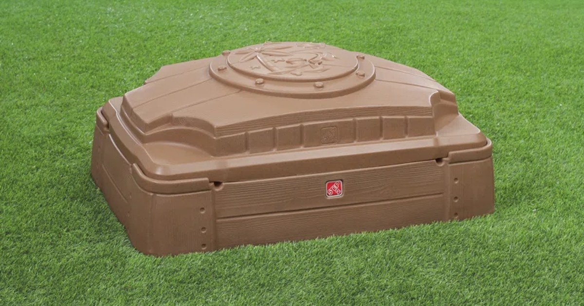 Step2 Play and Store Sandbox with Cover Only $54.99 at Wayfair (Reg ...