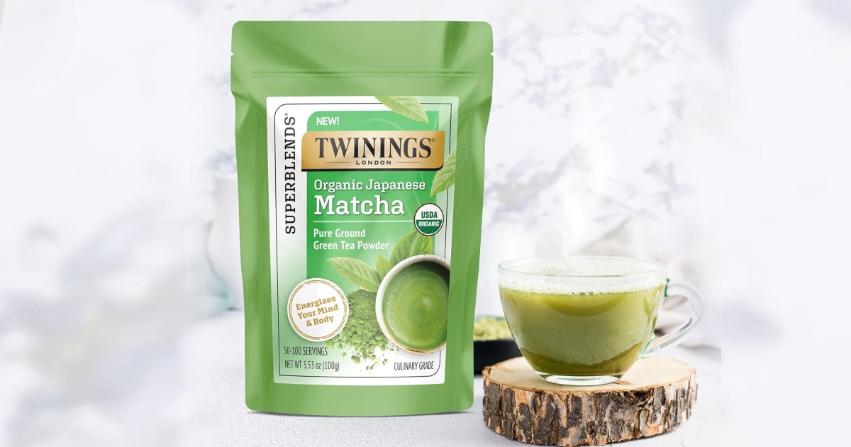 Twinings Organic Japanese Matcha, Pure Ground Green Tea Powder - The ...