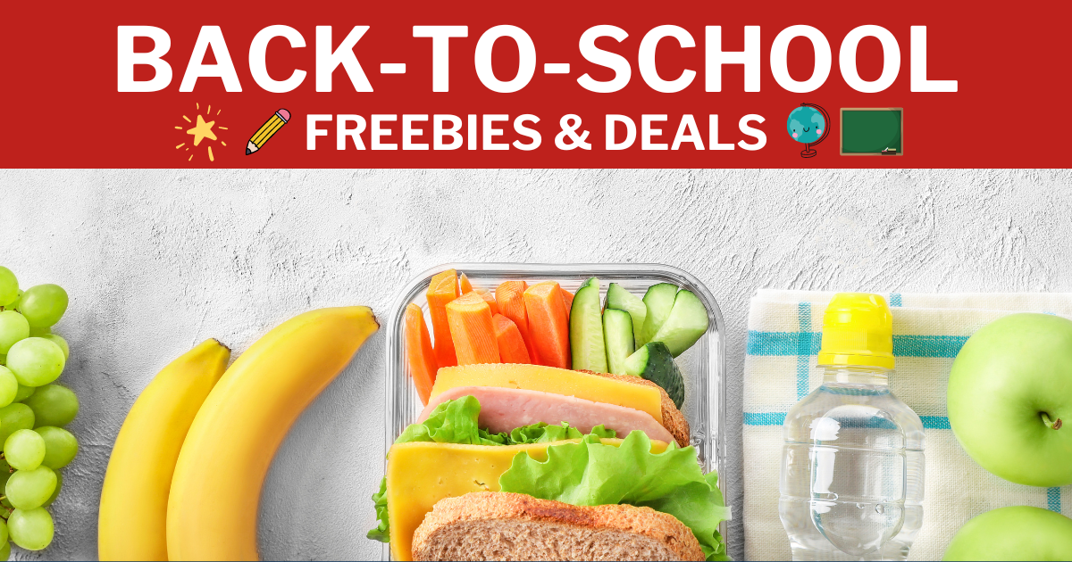Back-to-School Freebies & Deals - The Freebie Guy® ️️️