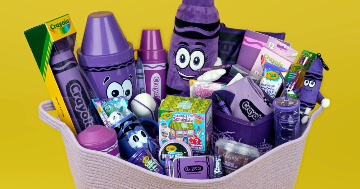 Crayola Purple Giveaway - The Freebie Guy® ️️️