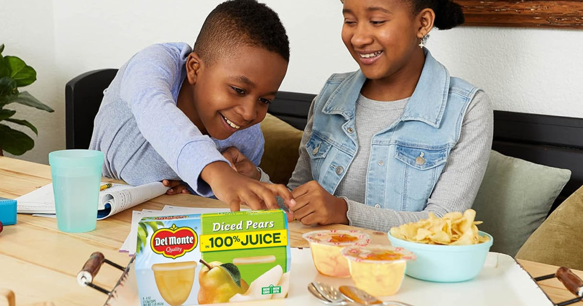 Del Monte Fruit Cups 24-Packs From $7.xx | Stock up for Easy Snacks ...