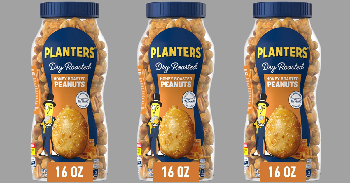 Planters Honey Roasted Peanuts Only $1.xx on Amazon (Reg. $3) - The Freebie Guy® ️️️
