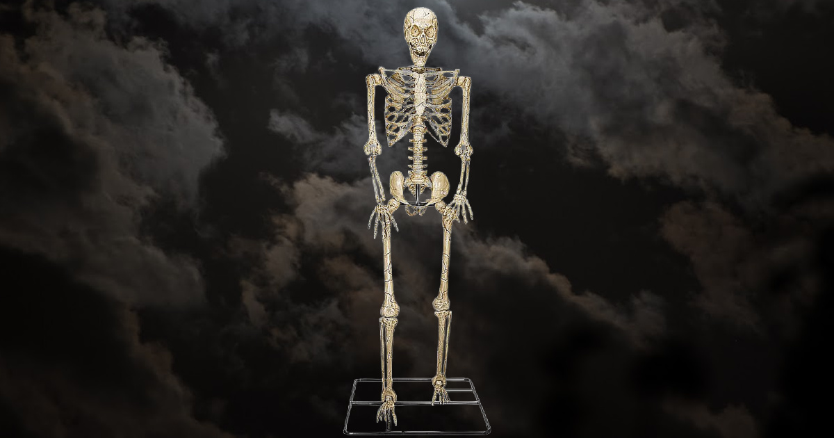 10-ft. Poseable Skeleton Just $129 at Lowe's - The Freebie Guy® ️️️