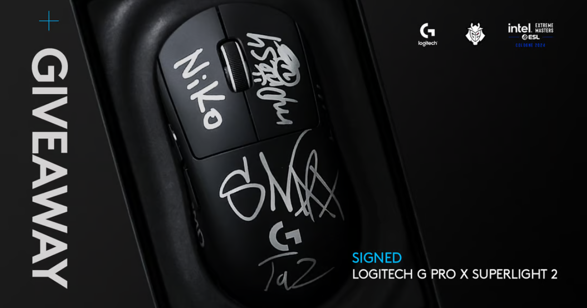 G2 Esports Signed PRO X SUPERLIGHT 2 Giveaway - The Freebie Guy®