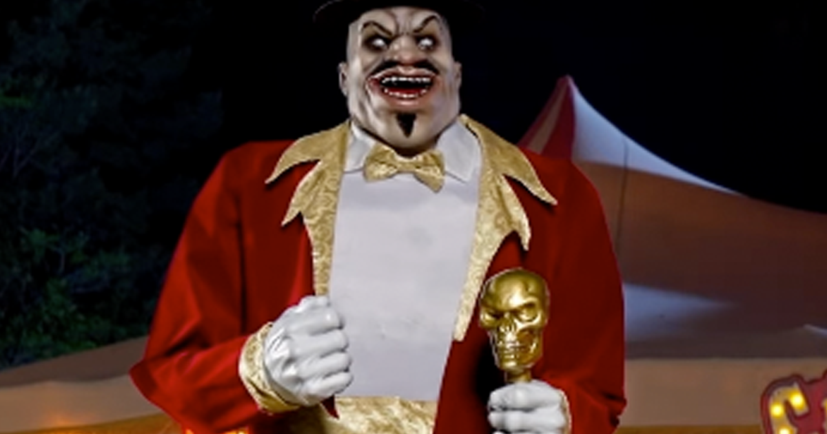 Spirit Halloween Ringmaster Animatronic Giveaway - The Freebie Guy® ️️️
