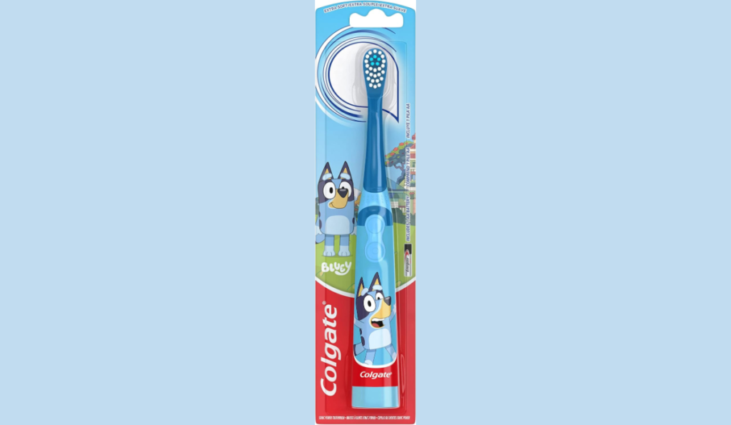 Bluey Colgate Kids Battery Powered Toothbrush Only $3.xx on Amazon (Reg ...