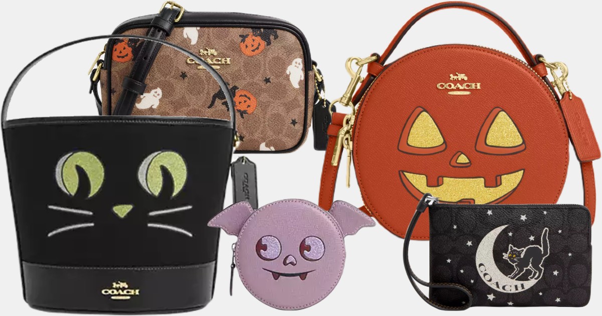 New Coach Halloween Collection Available Now - The Freebie Guy® ️️️