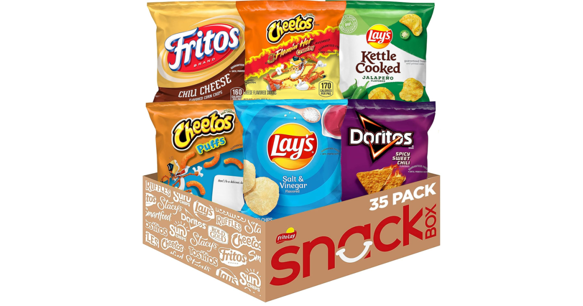 Frito Lay Variety Packs From $13.75 on Amazon (Reg $23) - The Freebie ...