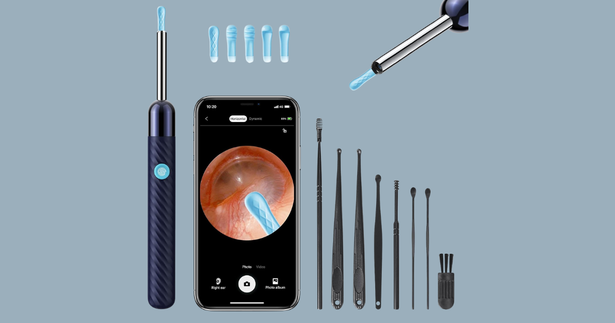 Ear Wax Removal Tool Kit w/ Camera Only $5 on Amazon (Reg. $22) - The ...