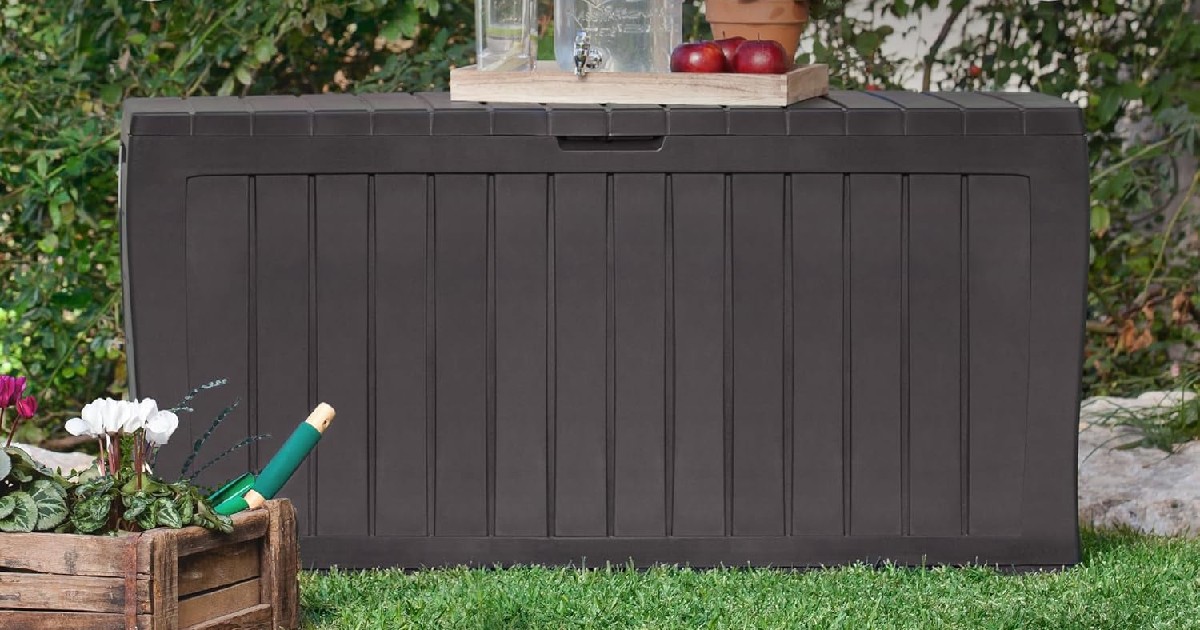 Keter Marvel Plus 71-Gallon Outdoor Storage Box Only $52 on Amazon ...